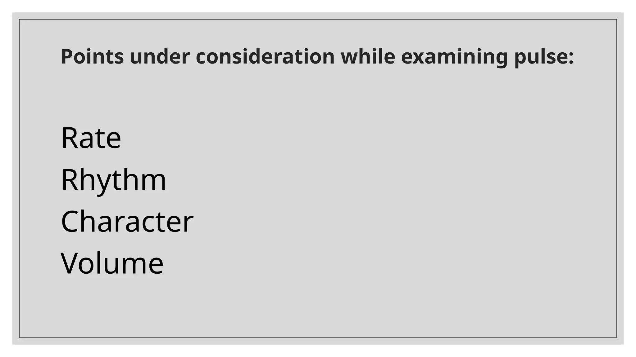 Pulses examination.pptx and pdf by Dr Khansa | PPTX