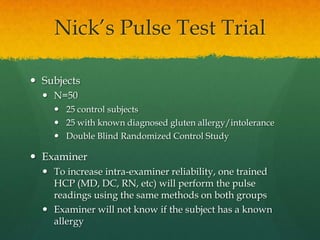 Pulse test | PPT