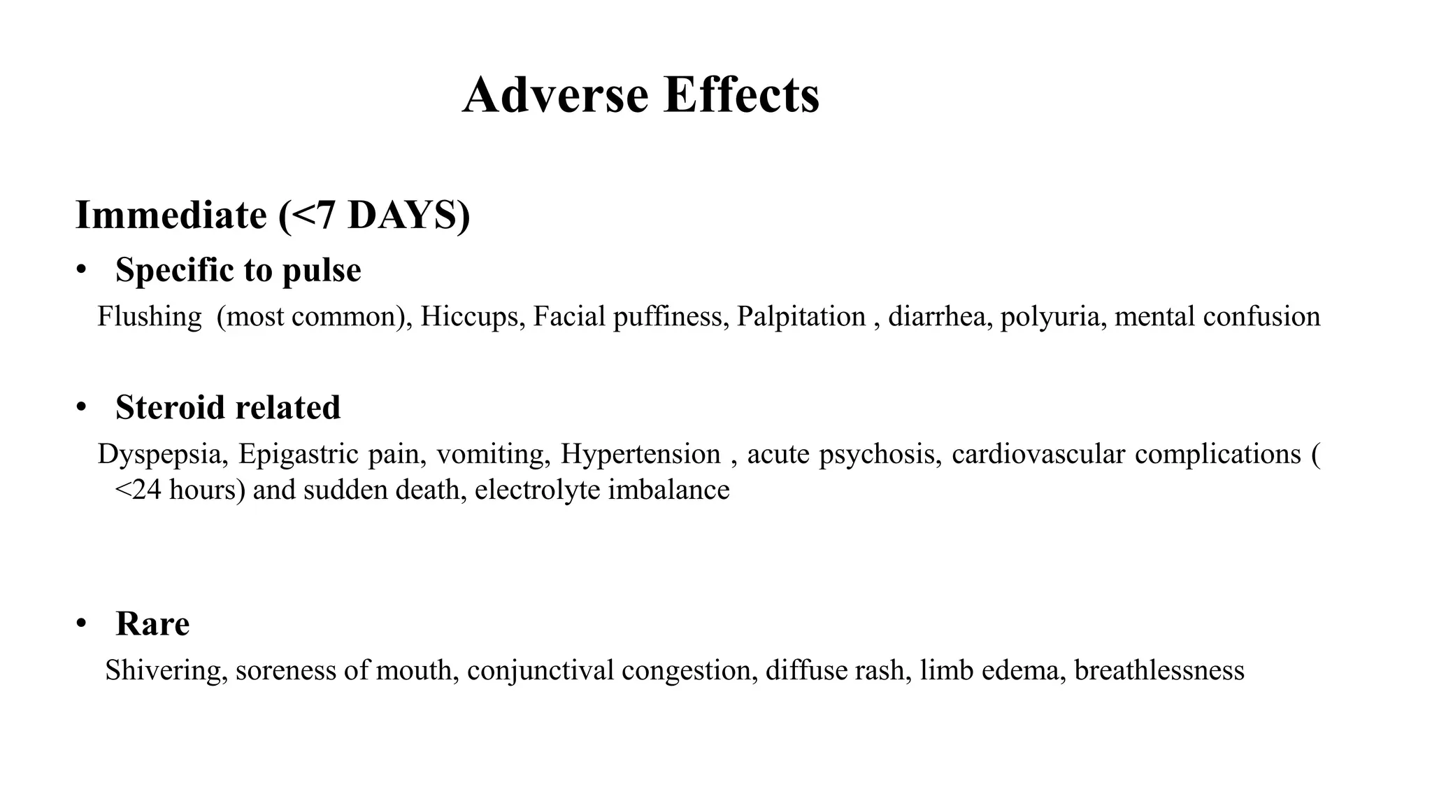 Pulse therapy in dermatology.various pulse, their indication and ...