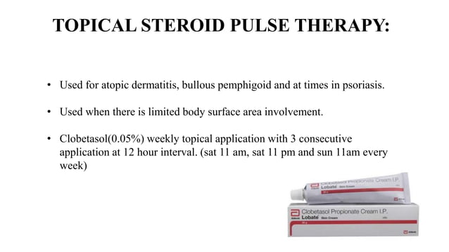 Pulse therapy in dermatology.various pulse, their indication and ...