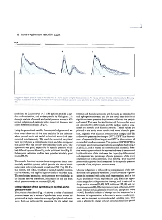 Pulse wave analysis | PDF | Heart and Cardiovascular Diseases ...