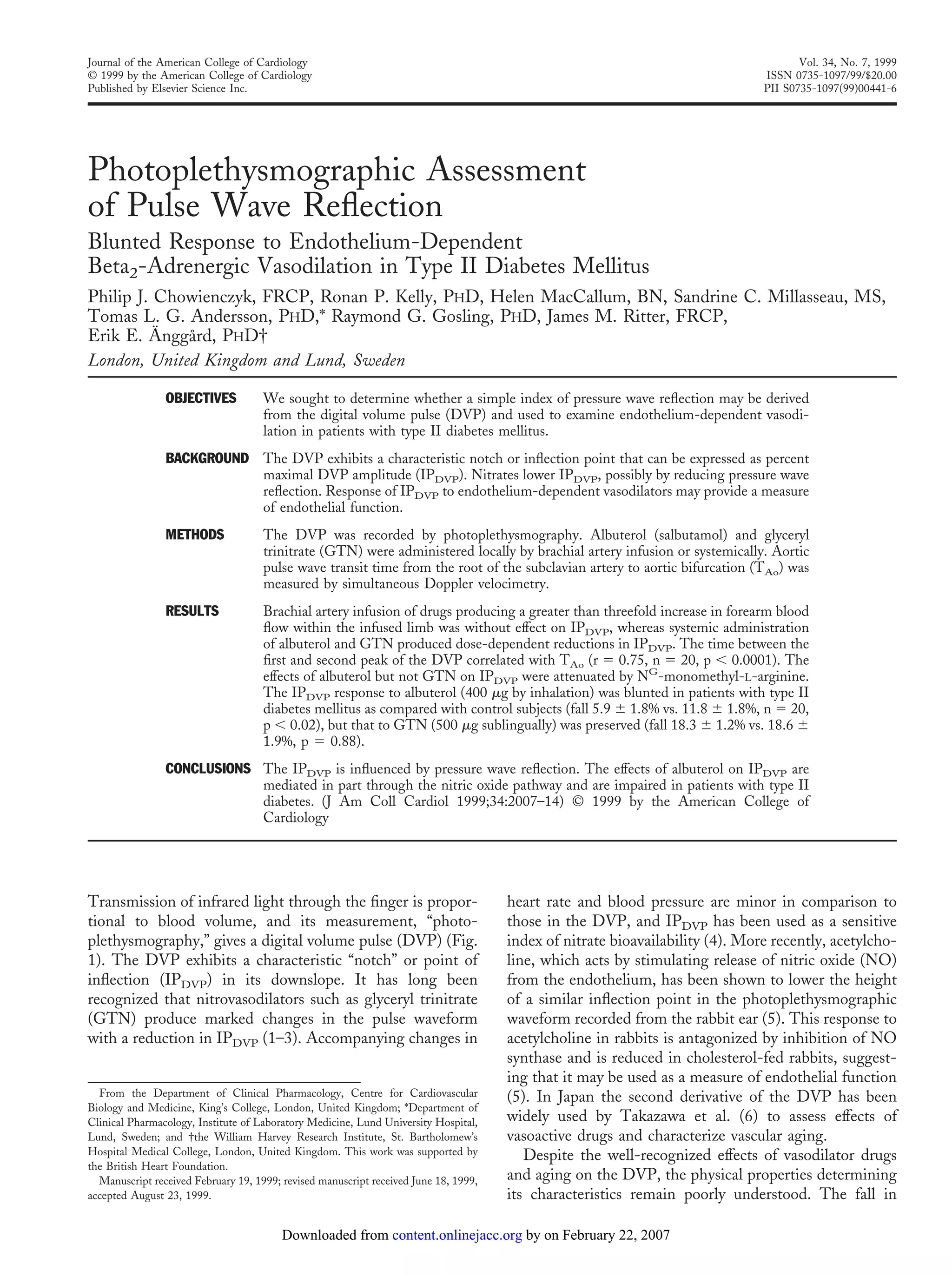 Pulse wave reflection | PDF