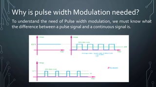 Pulse width modulation | PPTX