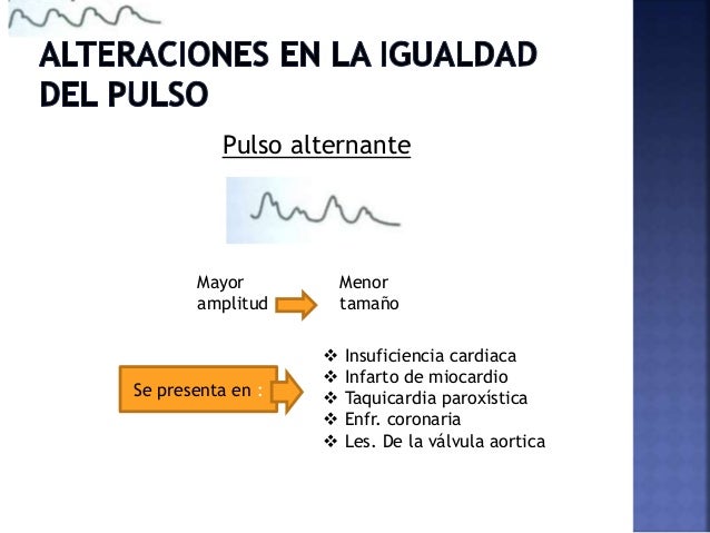 Semiología del Pulso