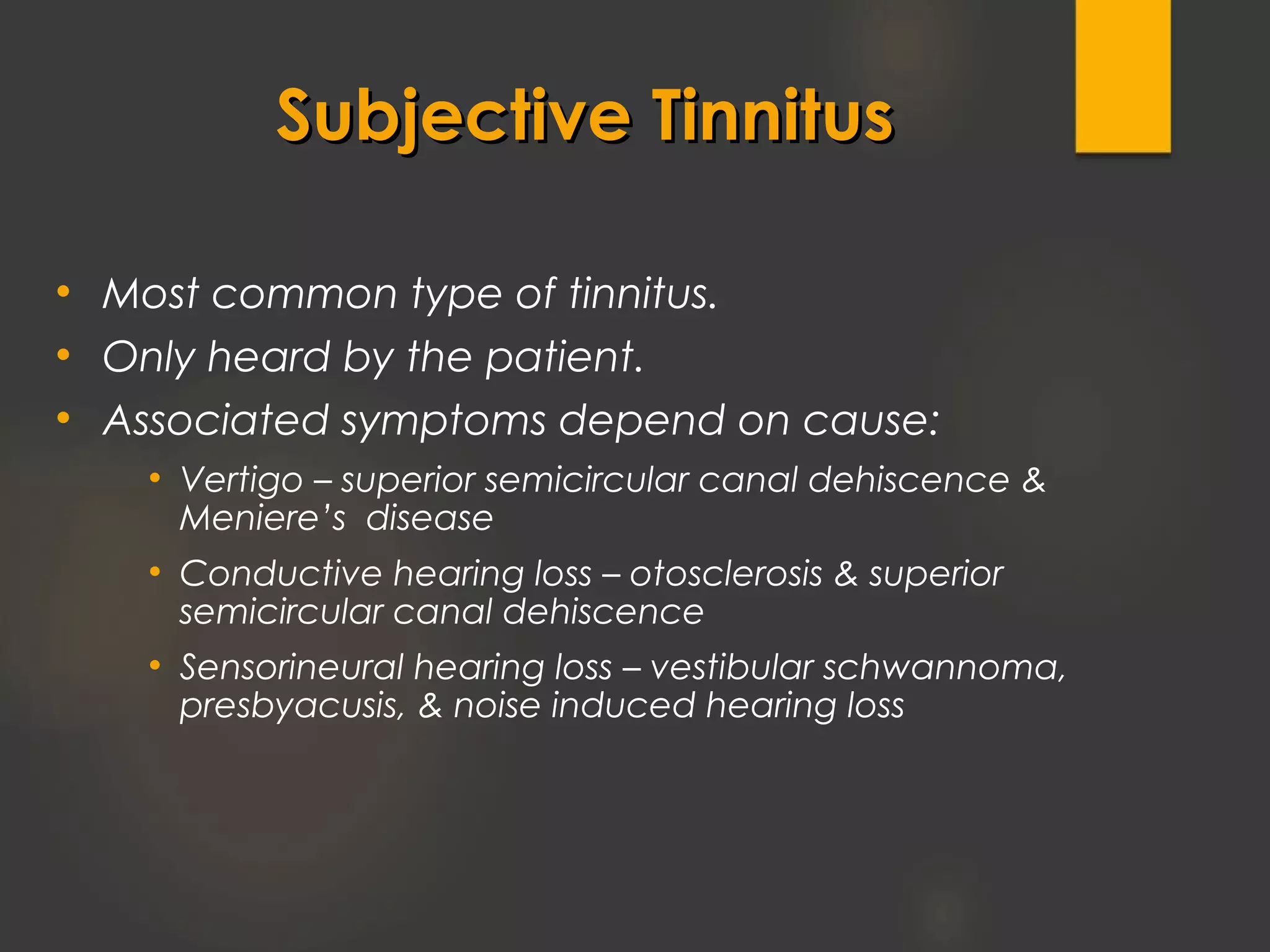 Pulstaile tinitus radiology | PPT