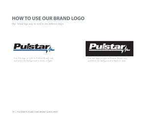 Pulstar with PlasmaCore Brand Guidelines | PDF