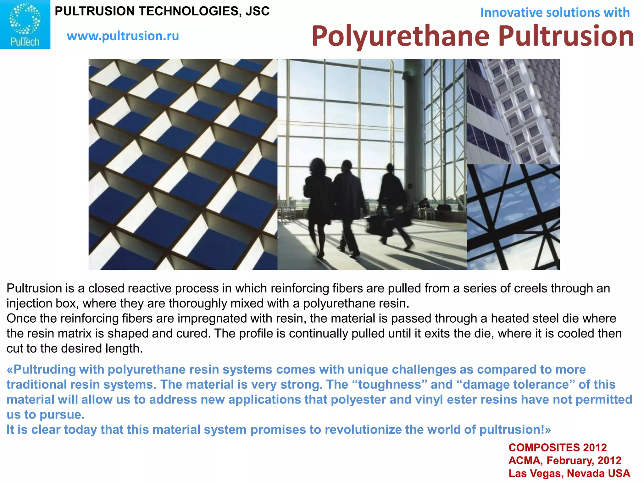 Pultrusion engineering | PDF