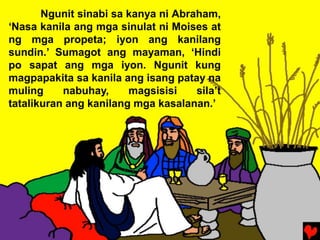 Parabula ng Mayaman at Pulubi | PPT