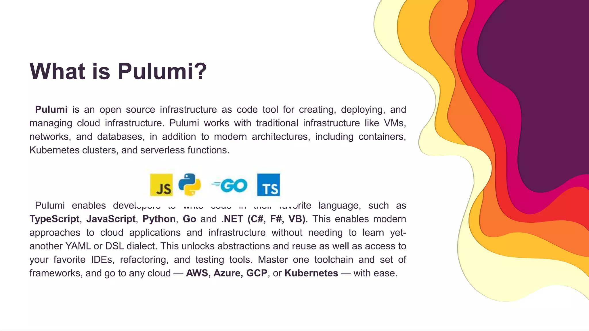 Pulumi. Modern Infrastructure as Code. | PPTX