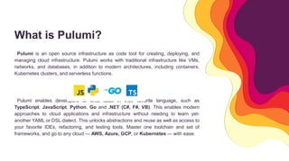 Pulumi. Modern Infrastructure as Code. | PPTX