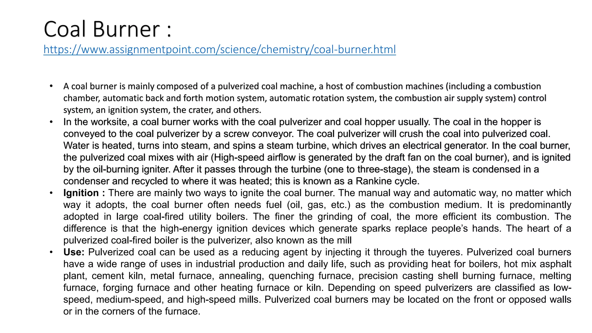 Pulverized coal-burner | PDF