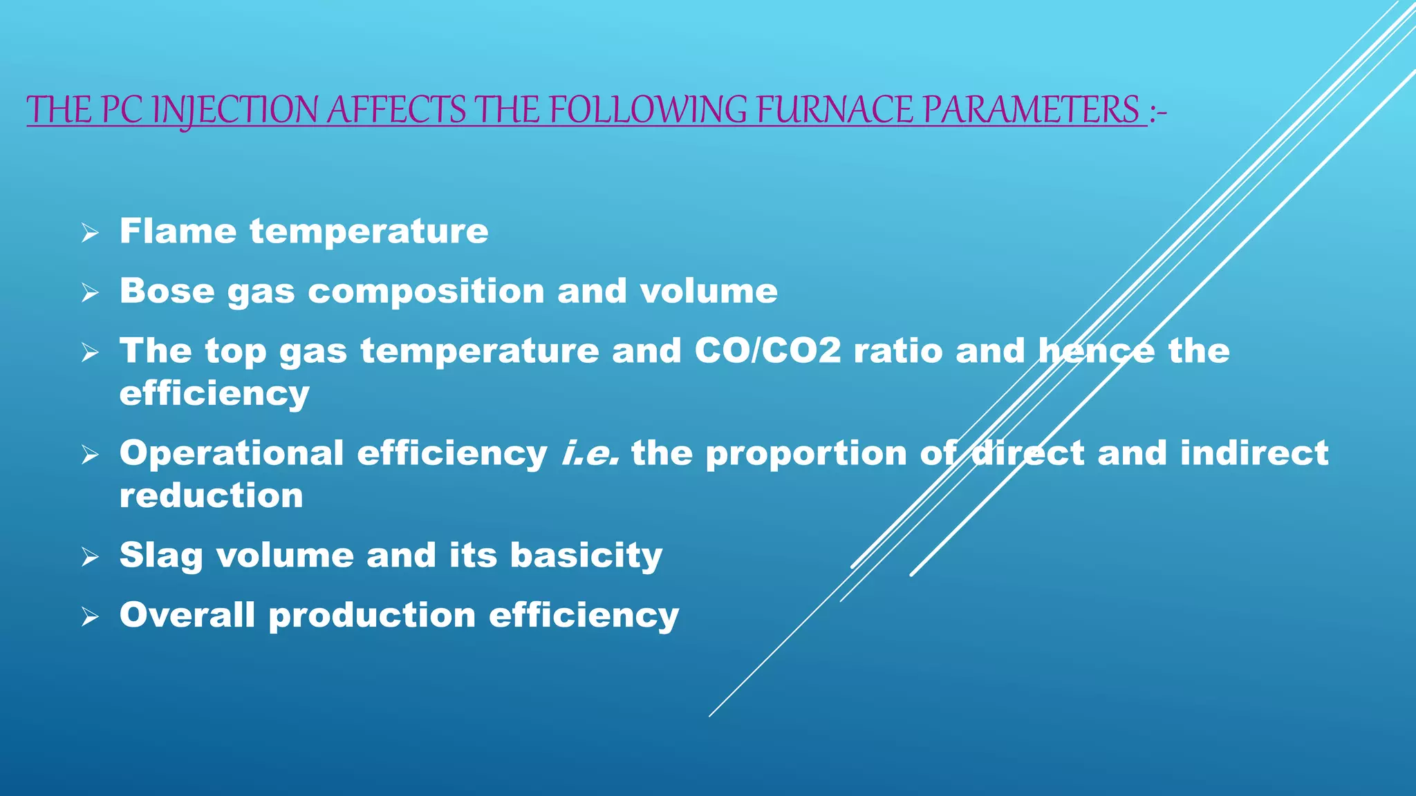 Pulverized Coal Injection Pptx