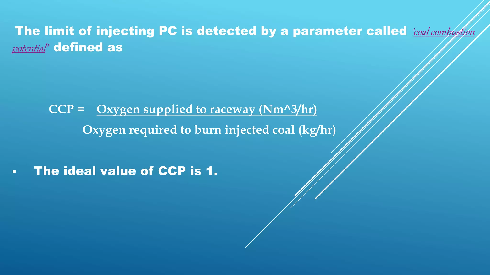 Pulverized coal injection | PPTX