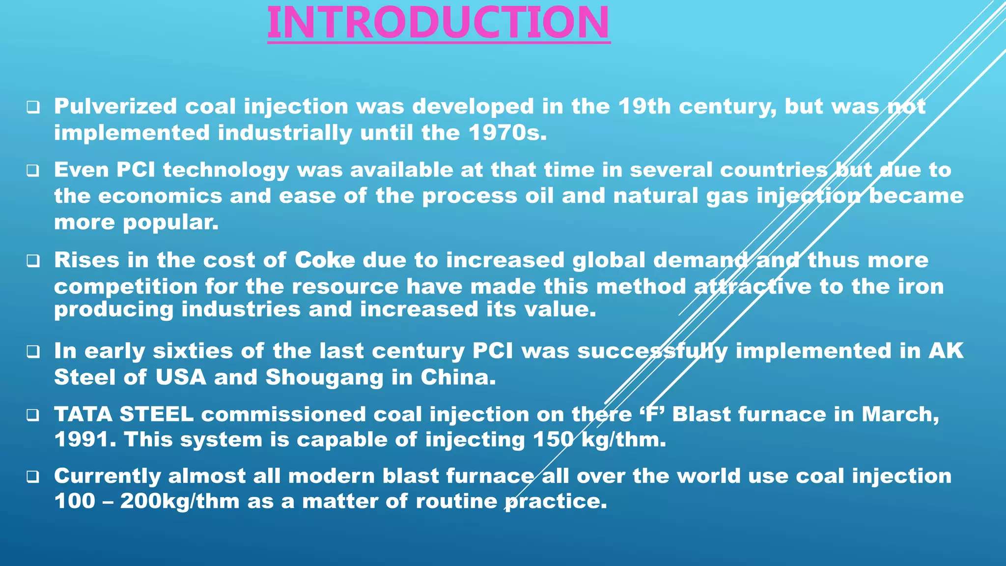 Pulverized coal injection | PPTX