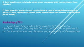 Pulverized coal injection | PPTX