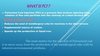 Pulverized coal injection | PPTX
