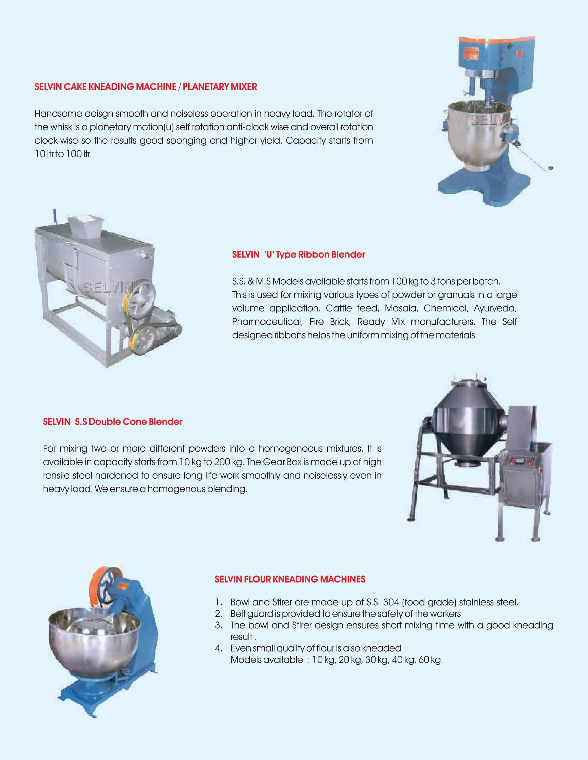 Sree Valsa Engineering Company, Coimbatore, Food Processing Machine | PDF