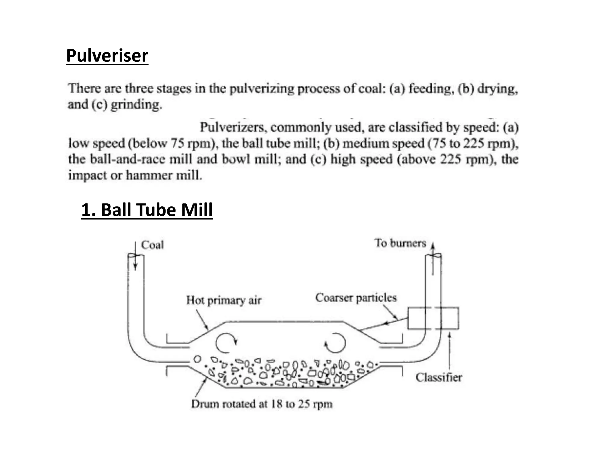 Pulverizer mills | PPTX