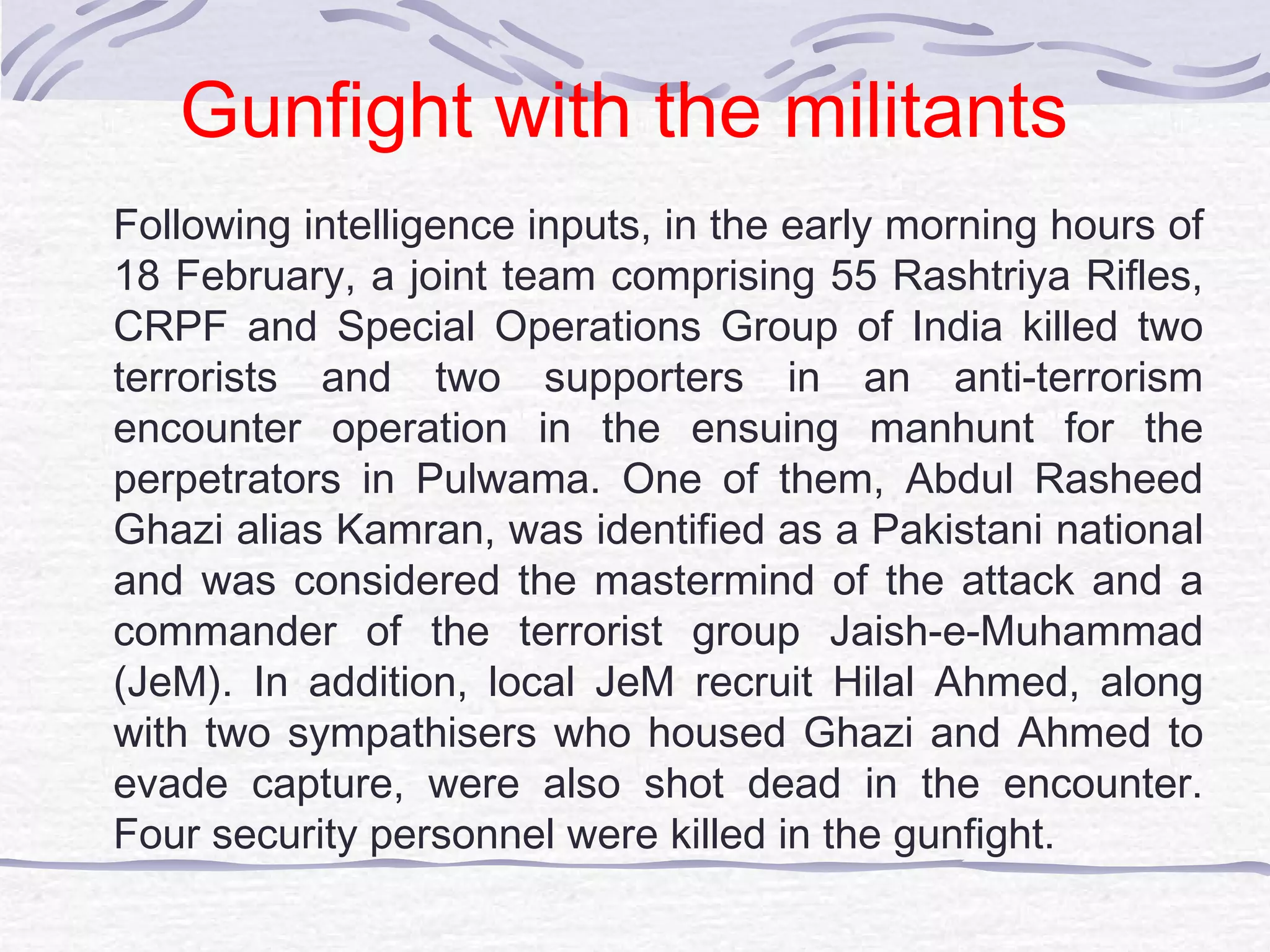 Pulwama Attack 2019 | PPS