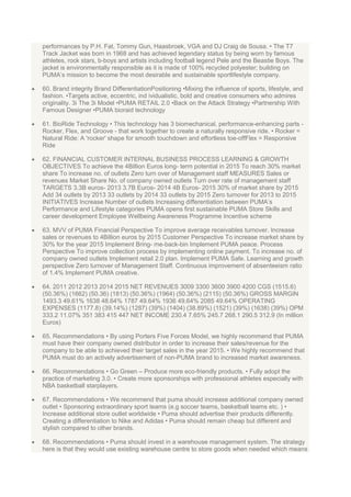 Puma analysis presentation transcript | PDF