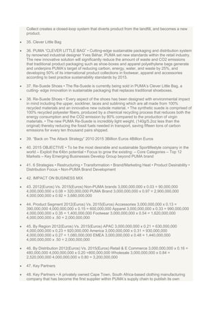 Puma analysis presentation transcript | PDF