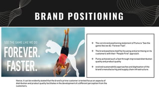 PUMA digital marketing content analysis | PPT
