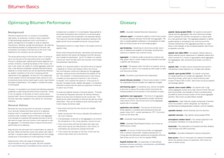 Puma Bitumen - Bitumen Basics | PDF