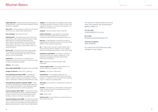 Puma Bitumen - Bitumen Basics | PDF