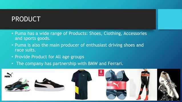 Puma: Marketing Project PPT | PPTX