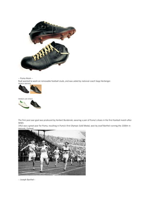 Puma history | PDF