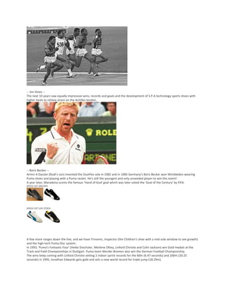Puma history | PDF