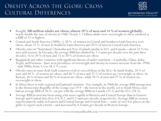 Obesity and Culture | PPT