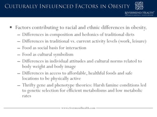 Obesity and Culture | PPT