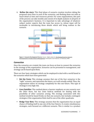 Scenario Planning (an Introduction) | PDF