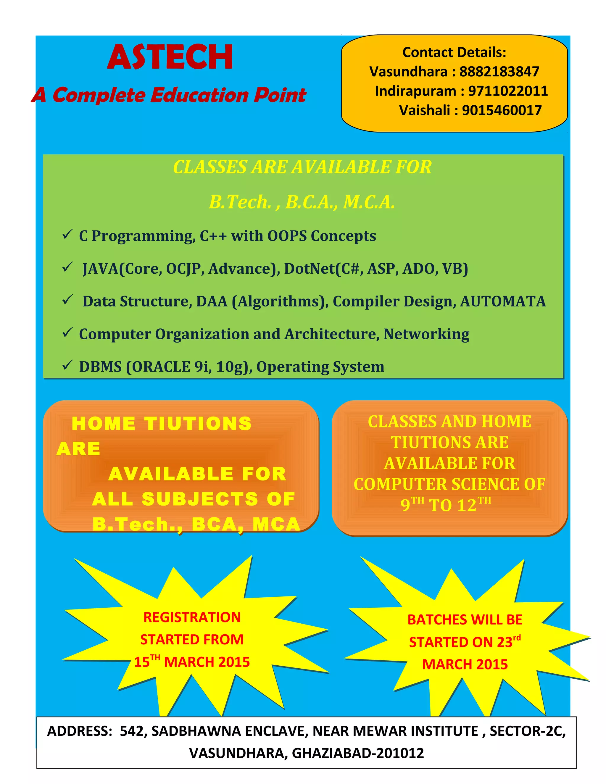 ASTECH (A Complete Study Point) | PDF