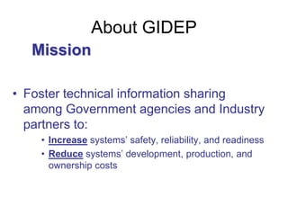 Mitigating Counterfeit Issues Through GIDEP- Pumford Karpen | PDF