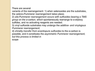 Pummer reaction | PPT