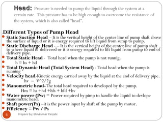 Pump | PPT | Physics | Science