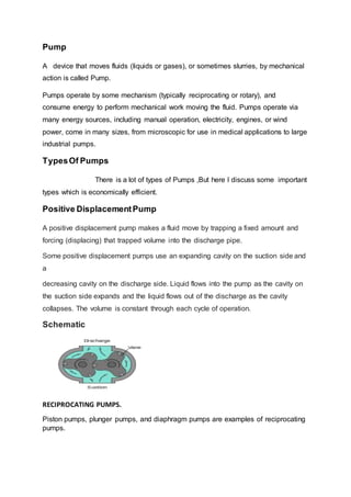 Pump and its use | PDF