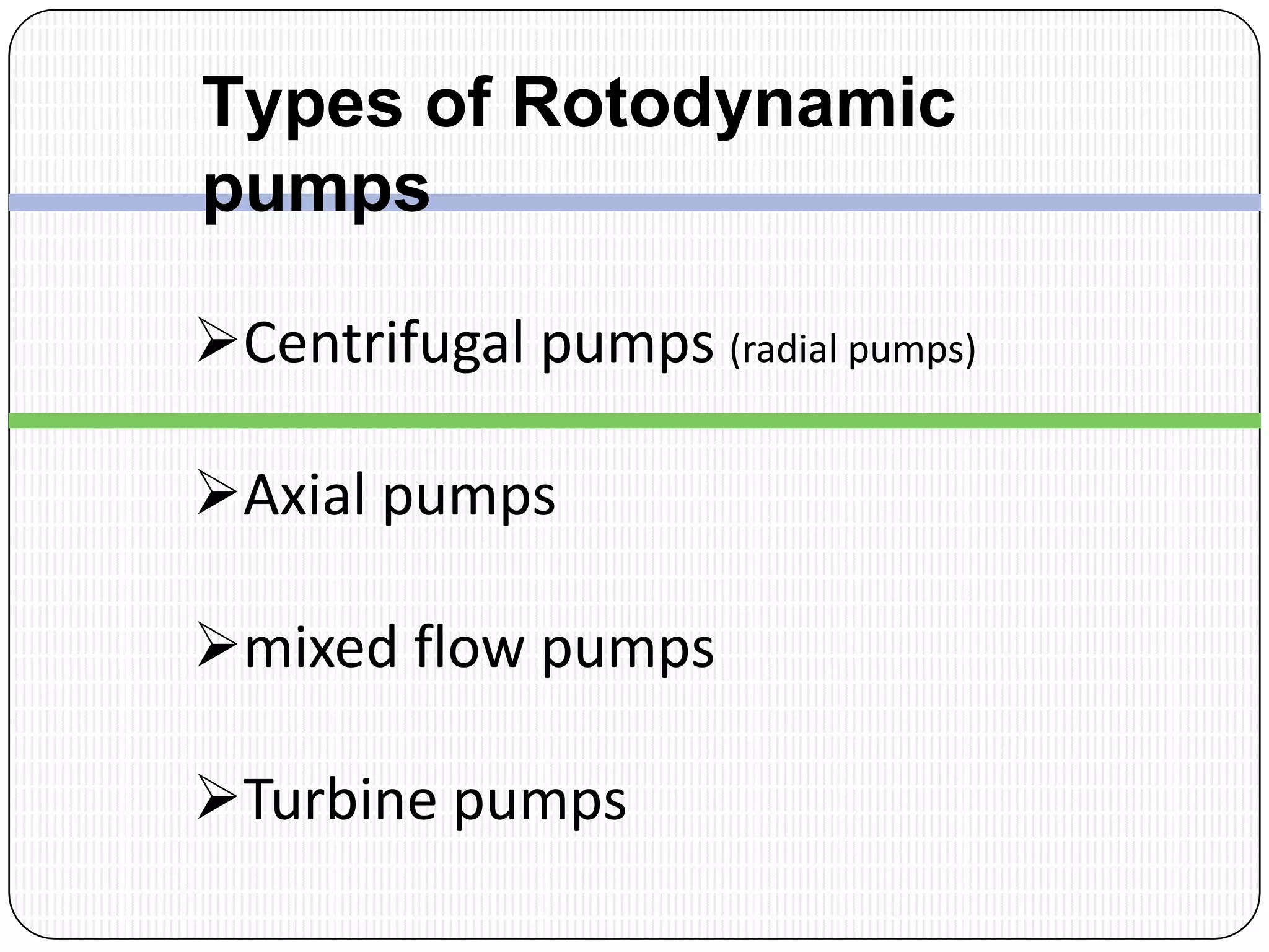 Pump and it's types | PDF