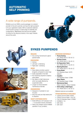 Pump solutions-brochure-(digital) allightsykes | PDF