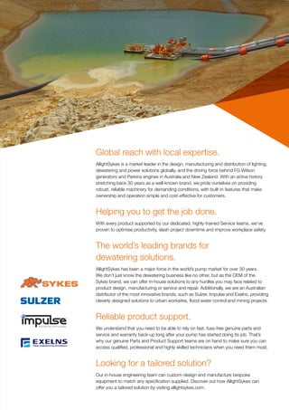 Pump solutions-brochure-(digital) allightsykes | PDF