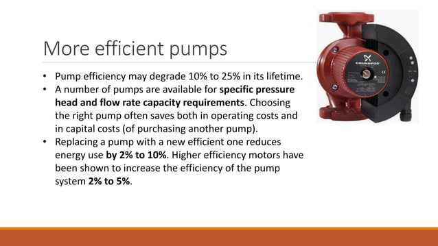 Pump and pumping system | PPTX
