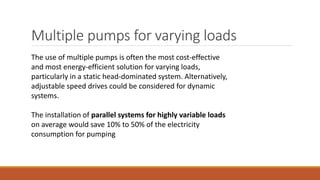Pump and pumping system | PPTX