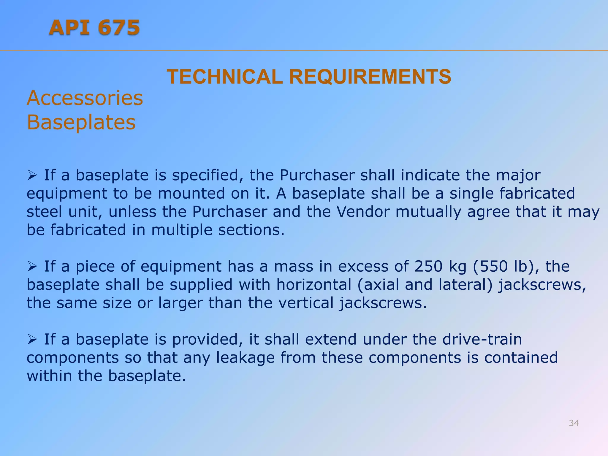 Pump api 675 presentation | PPTX
