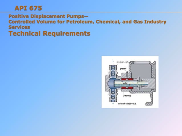 Pump api 675 presentation | PPTX