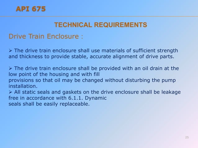 Pump api 675 presentation | PPTX