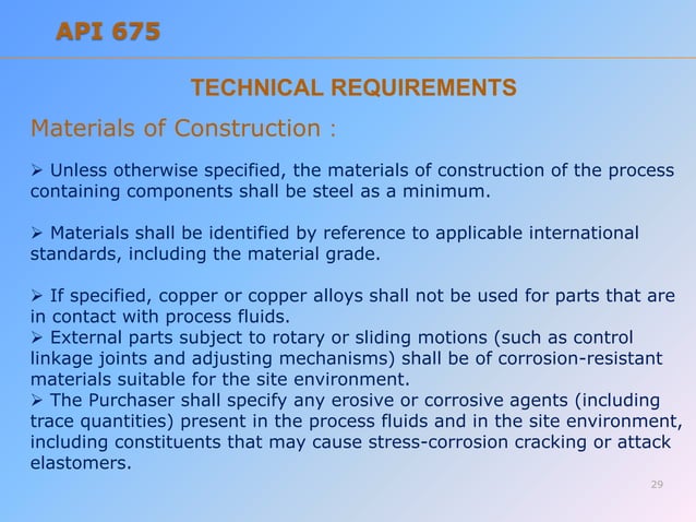 Pump api 675 presentation | PPTX