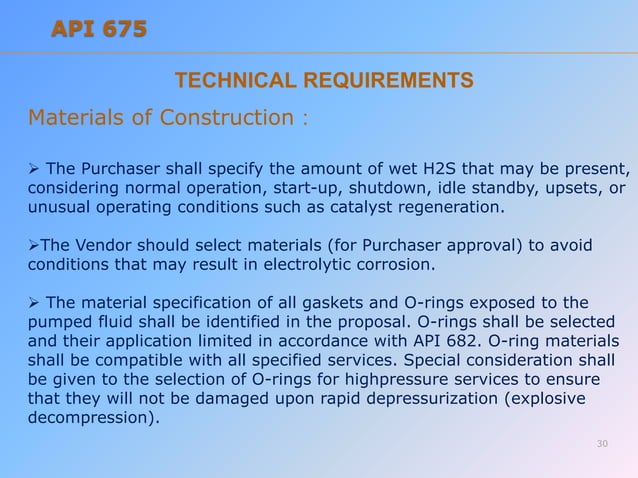 Pump api 675 presentation | PPTX