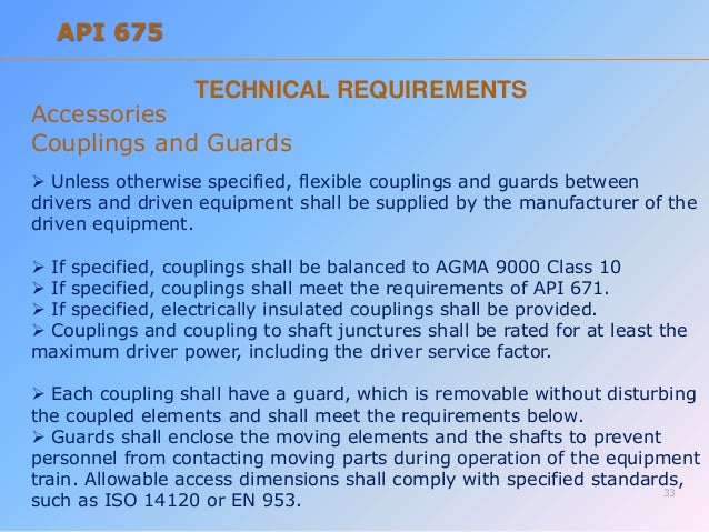 Pump Api 675 Presentation